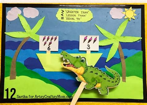 Learning Greater Than Less Than And Equals With Alligator Math