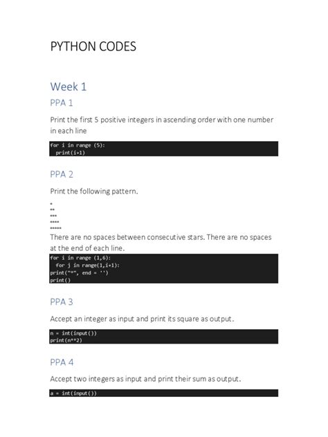 Python Codes Pdf Parameter Computer Programming Boolean Data Type