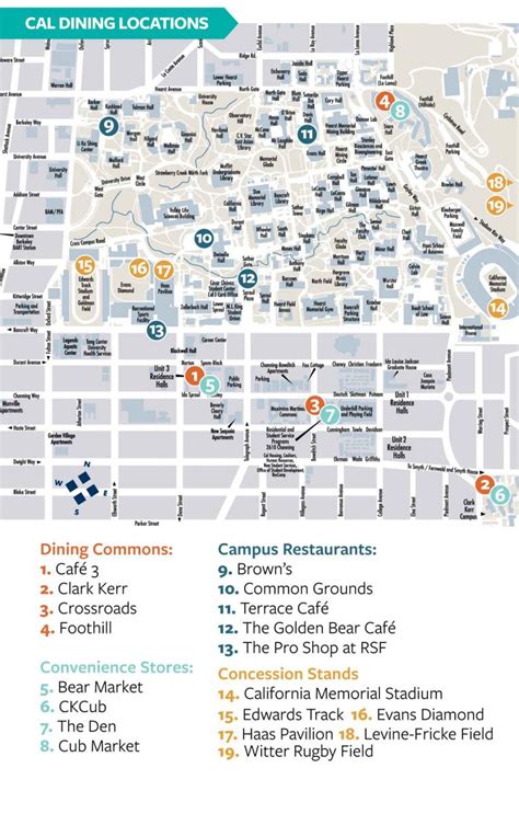 Uc Berkeley Location Map