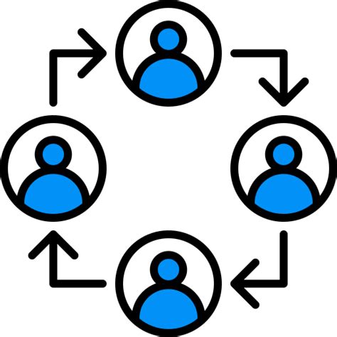 Group Dynamics Generic Color Lineal Color Icon