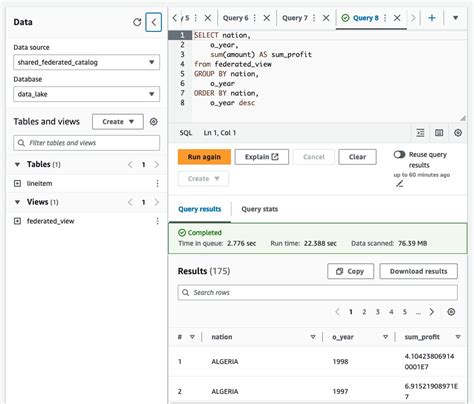 extend your data mesh with amazon athena and federated views aws big