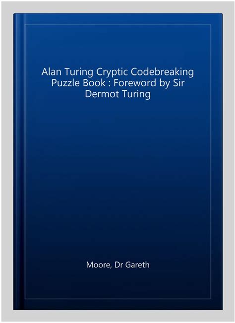 Alan Turing Cryptic Codebreaking Puzzle Book