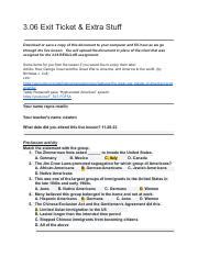 WWI Propaganda Citizenship Lessons On Great War History 3 06 Exit Ticket Extra Stuff