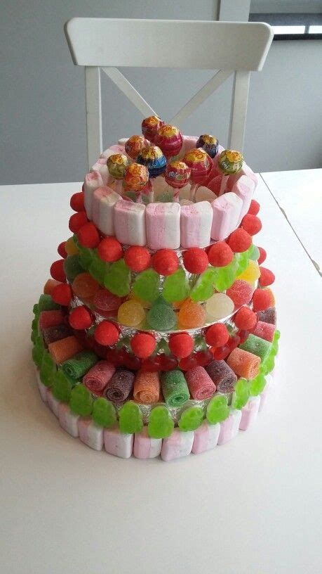 Snoeptaart Verjaardagsfeest Hapjes Snoeptaart Maken Feest Snoepjes Verjaardag Traktatie