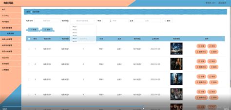 基于java Ssm Vue Mysql电影网站系统源码lw部署文档讲解等 Csdn博客