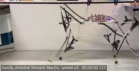Video Antoine Vincent Martin On Linkedin Robotics Quadruped Tensegrity Pneumatic