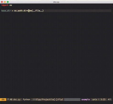 emacs como entorno de desarrollo para python
