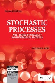 Buy Stochastic Processes Book Sheldon M Ross SapnaOnline India
