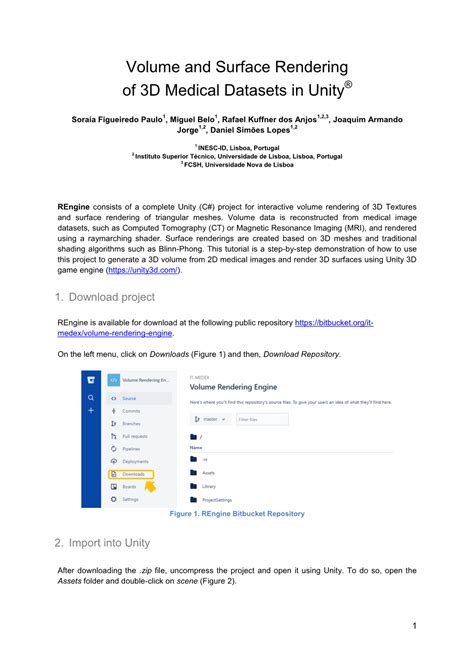 Volume And Surface Rendering Of 3d Medical Datasets In Unity® Docslib