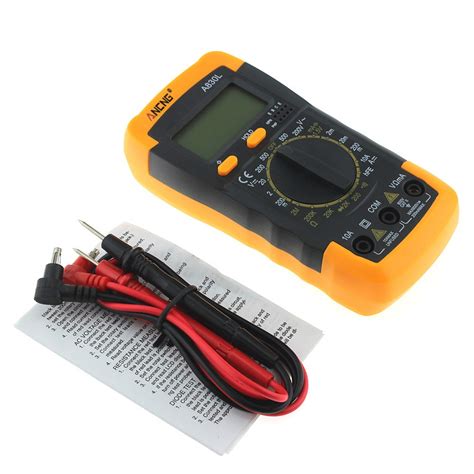Anene A830l Digital Voltmeter Ammeter Multimeter Tester Mete Testing
