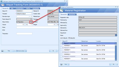 Via Which Operation An Aliquot Is Created Pathogen Asset Control System