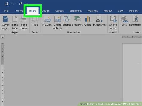 Ways To Reduce A Microsoft Word File Size WikiHow