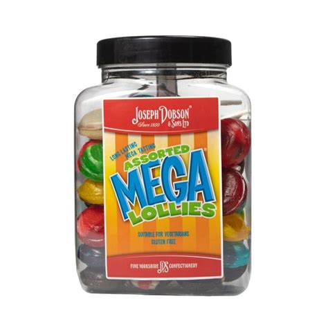 Assorted 50 Lollies Per Jar