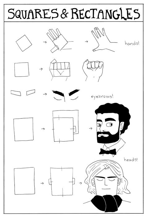 How To Draw A Person Using Shapes