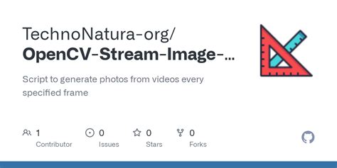 Github Technonatura Orgopencv Stream Image Split