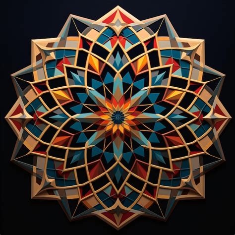 Premium Photo Symbolic Geometry Islamic Patterns As Backgrounds