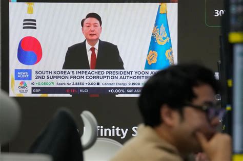 South Korean Authorities Seek Warrant To Detain Impeached President Yoon In Martial Law Probe