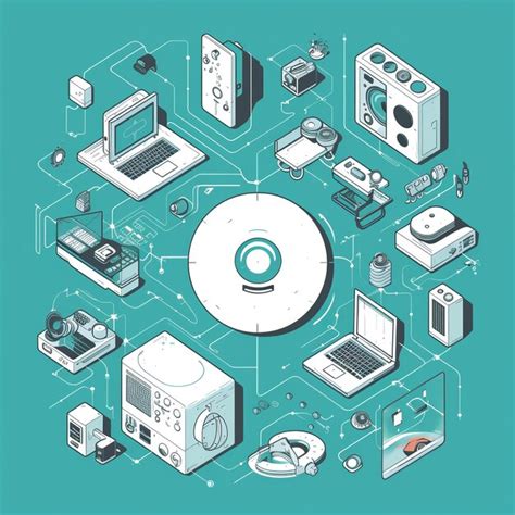 Premium Photo Iot Communication Protocols Illustration