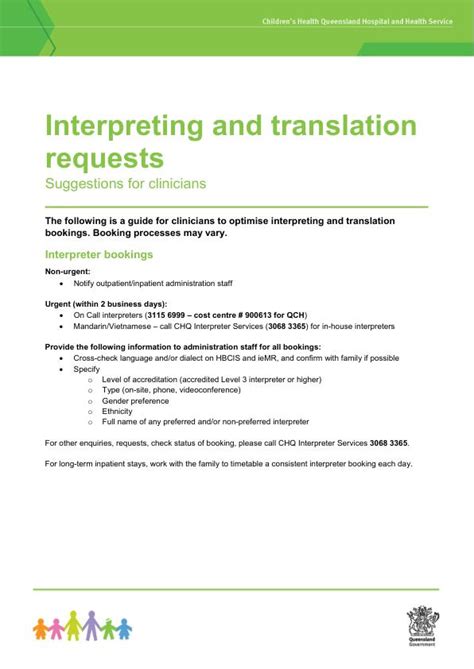 Word Template Interpreting And Translation Requests Suggestions For