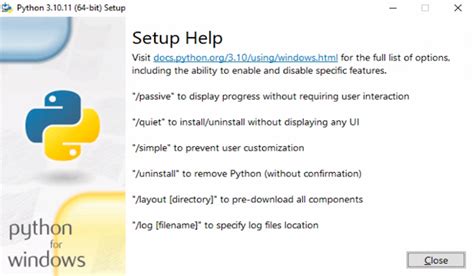 如何不跑出介面安裝 Python 靜默安裝