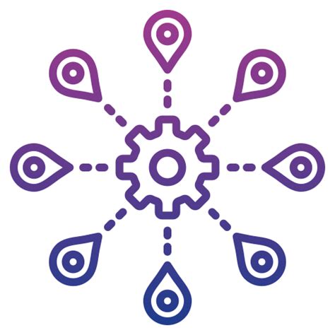 Framework Generic Gradient Outline Icon