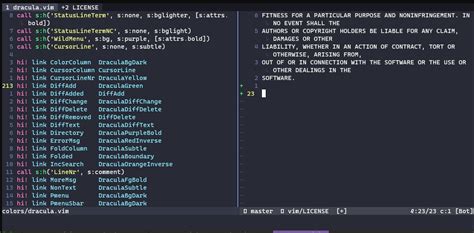 Active Split Tab Highlight Is Misleading Issue Dracula Vim GitHub
