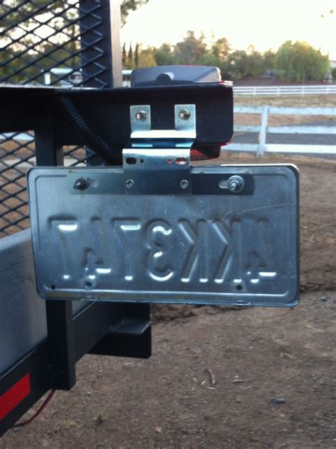 Number Plate Mounting Brackets At Timothy Mitchell Blog