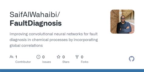 GitHub SaifAlWahaibi FaultDiagnosis Improving Convolutional Neural Networks For Fault