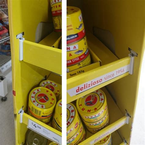 Corro Shelf Support Clip For Corrugated Cardboard Displays Cor50 — Hang And Display