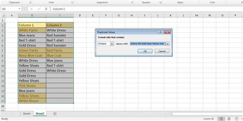 How To Compare Two Columns In Excel 4 Methods Bsuite365