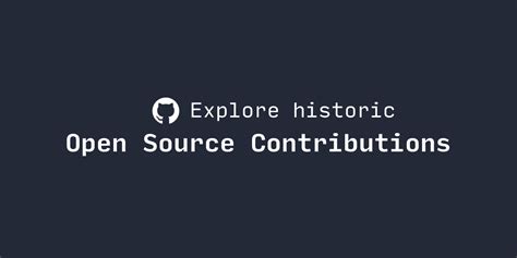 github leon fong prs explore historic open source contributions