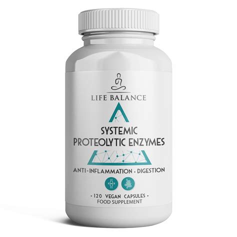 Systemic Proteolytic Enzymes Powerful Mixed Enzyme Formula Pullulan