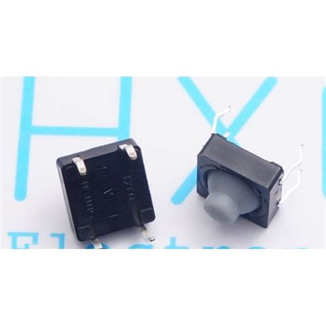 Jual Silent Push Button 4p 4pin 4 Pin P 8x8x5mm Silicone Rubber Karet Grey Shopee Indonesia