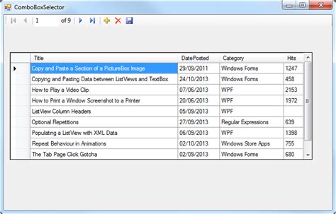 Adonet Parameterized Query Adding A User Selected Filter Ged Meads Blog Vbcity The