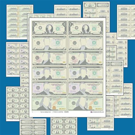Printable Money 100