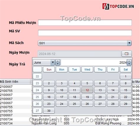Full Code Báo Cáo Slide Phần Mềm Quản Lí Thư Viện Bằng Java Swing đầy đủ Chức Năng Quản Trị