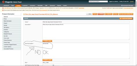 Magento 19 Short Description Can Not Be Edited By Magmi Magento
