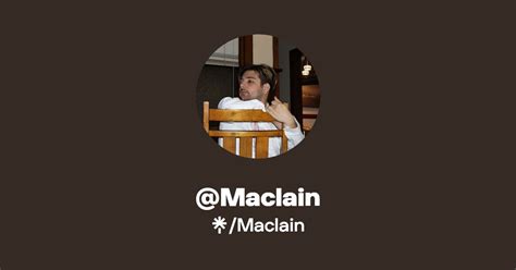 Maclain Twitter Instagram Linktree