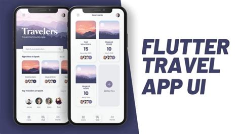 Flutter Travel App 🌍📱 Using Flutter Ui Design With Source Code