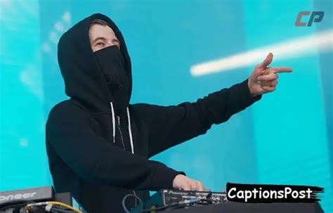 Top 35 Alan Walker Captions For Instagram [funny Cute]