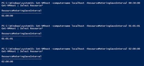 how to use hyper v resource metering