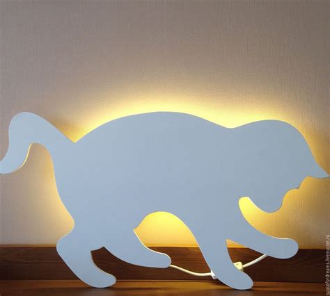 Необычные светильники в виде кошек для спальни