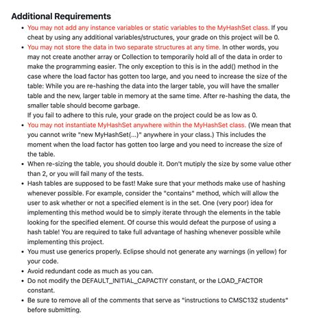 Solved Implementation Details Most Of The Specifications Chegg