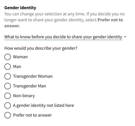 Gender VA Gov Design System