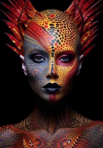 Premium Photo Artistic Expressions Celebrating Diversity And Beauty