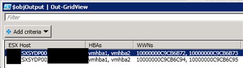 PowerShell Retrieve VMWare ESX Host HBAs And WWNs AWESOMEOMANS POWERSHELL REPOSITORY