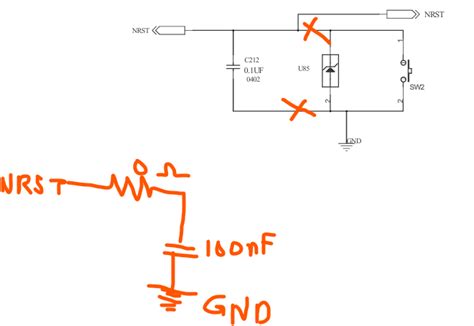Stm32h745iik6 Doesnt Execute Code On Power Up Ex
