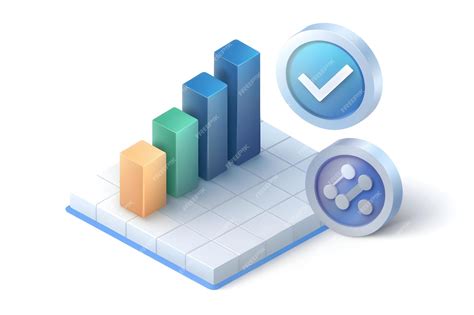 3d Ai Data Analysis And Quality Improvement Icons For Enhanced Quality Assurance Processes