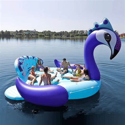 Peacock Pool Float Intex Giant Inflatable Peacock Island Float For Adults Mgnar