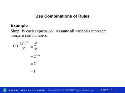 Mat 092 Section 122 Integer Exponents Pptx